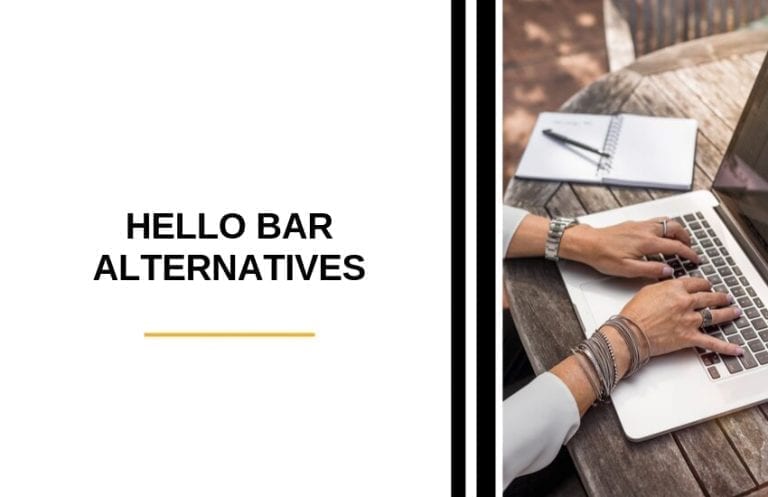 5 Incredible Hello Bar Alternatives that Boost Conversions Fast - The ...