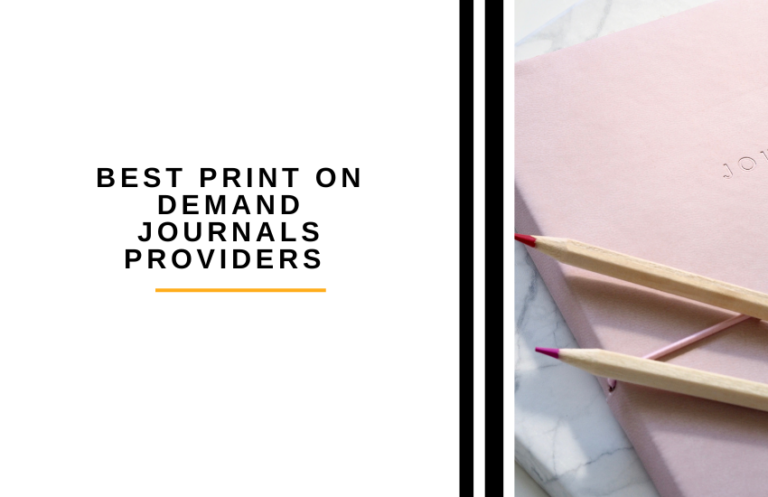 Best Print on Demand Journals Providers Guide