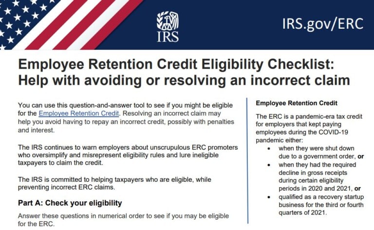 What Is the ERC? ERC Explained (IRSPlus) - The Digital Merchant
