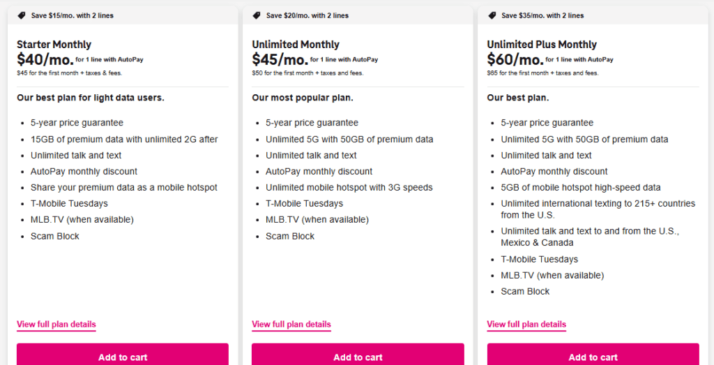 Best Mobile Hotspot Plans Compared
